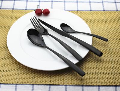 China Newto NC222 Cosmopolitan black dinnerware/cutlery/flatware/colorful tableware for sale
