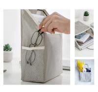 China Wall Mount Linen Cotton Hanging Storage Bags ‎For ‎Bathroom Kitchen for sale
