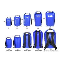China Roll Top PVC Waterproof Dry Bag 5L / 10L / 20L / 30L / 40L For Outdoor Sports for sale