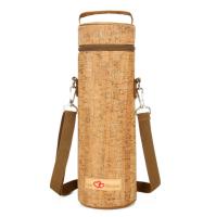 China Waterproof Natural Cork Wine Bag Recycled With Soft Handle for sale