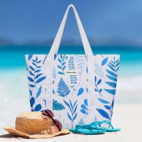 China Brooke Kalla Summer Beach Tote Bags Polyester With Zipper Closure for sale