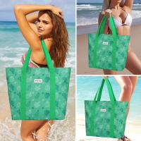 China Women Large Beach Tote Bag Polyester Oversize Tote Bag Machine Wash for sale