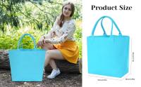China Fashion Vintage Hand Knitting Polyester Colorful Thread Crochet Beach Bag for sale
