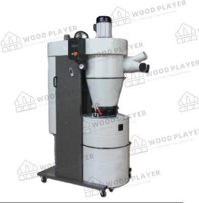 China Industrial Wood Dust Collector 2860m3/h 3x100mm Holes 3000W Cyclone Extractor for sale