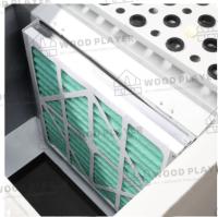 China 0.3um Downdraft Table Wood Dust Collector Filter G4 H13 Level for sale