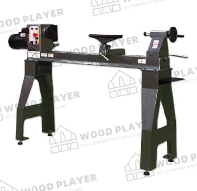 China Benchtop Wood Lathe 16x42 Inch 1100W Variable Speed Midi Woodturning Lathe for sale