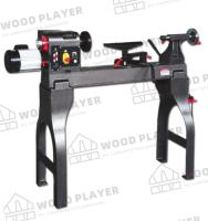 China 16x24 Inch 1500W Variable Speed Wood Lathe 100-1350rpm with Taiwan Delta Inverter for sale