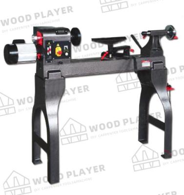 China 16x24 Inch 1500W Variable Speed Wood Lathe 100-1350rpm with Taiwan Delta Inverter for sale