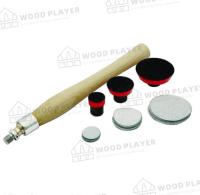 China Woodworking Machine Parts  WPLA-3  UNIVERSAL SANDING KIT WITH BEECH HANDLE, THREE SANDING HEADS for sale