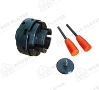 China Plain Back 4 Inch Four Jaw Self Centering Chuck For Lathe for sale