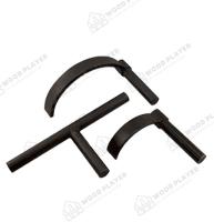 China ToolRest Woodworking Machine Parts 3 Piece Tool Rest Set For Lathes for sale