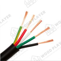 China WPPW-RVV 5/2.5 Woodworking Machine Power Cable 13.1mm Diameter Flexible Durable for sale