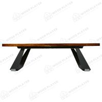 China Modern DIY Dining Office Metal Bench Legs Country Style for sale