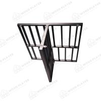 China Industrial Metal Hairpin Legs 40x60x73mm Heavy Duty Table Legs for Furniture for sale
