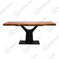 China Wrought Iron Patio Metal Bench Legs 110x61x73cm OEM ODM Custom for sale