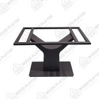 China Wrought Iron Patio Metal Bench Legs 110x61x73cm OEM ODM Custom for sale