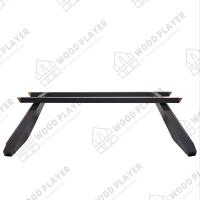 China X Shape Industrial Metal Bench Legs 1470-2090mm Wrought Cast Iron Furniture Hardware for sale