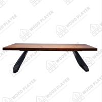 China X Shape Industrial Metal Bench Legs 1470-2090mm Wrought Cast Iron Furniture Hardware for sale