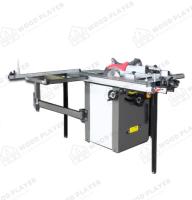 China 1600mm Sliding Table Saw 2000W Woodworking Circular Saw Bench with Cast Iron Table for sale