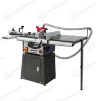 China 10 Inch Woodworking Table Saw Machine 1500W 250mm Blade Sliding Table for sale
