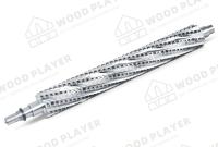 China Large Slope Arc Double Positioning Spiral Cutter Shaft 15x15x2.5mm R150 Carbide Milling Cutter for sale