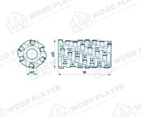 China 40Cr Alloy Steel Heavy Cutting Spiral Cutter Head 14x14x2.0mm for Thickness Planer for sale