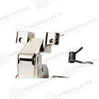 China EN15570 Fix On Soft Closing Door Hinge Hydraulic Dampening 35mm Cup 100° Opening for sale