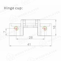 China 100 Degree Soft Close Clip On Hydraulic Concealed Hinges 28mm Cup Furniture Hardware for sale
