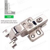 China 100 Degree Soft Close Clip On Hydraulic Concealed Hinges 28mm Cup Furniture Hardware for sale