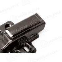 China CE 19-22mm Width Cabinet Concealed Hinges Soft Close Hydraulic Hinge for Aluminum Frame Door for sale
