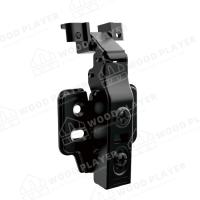 China CE 19-22mm Width Cabinet Concealed Hinges Soft Close Hydraulic Hinge for Aluminum Frame Door for sale