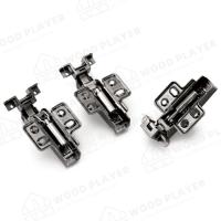 China CE 19-22mm Width Cabinet Concealed Hinges Soft Close Hydraulic Hinge for Aluminum Frame Door for sale