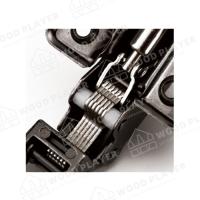 China CE 19-22mm Width Cabinet Concealed Hinges Soft Close Hydraulic Hinge for Aluminum Frame Door for sale