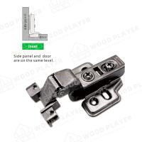 China CE 19-22mm Width Cabinet Concealed Hinges Soft Close Hydraulic Hinge for Aluminum Frame Door for sale