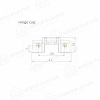 China OEM Soft Close Clip On Door Concealed Hinge 28mm Cup 100 Degree Furniture Hardware for sale