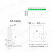 China OEM Soft Close Clip On Door Concealed Hinge 28mm Cup 100 Degree Furniture Hardware for sale