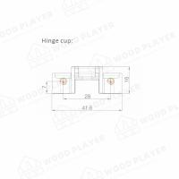 China Zinc Alloy Clip On Soft Close Hinge for Kitchen Cabinets 100 Degree Opening for sale