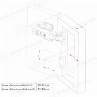 China Zinc Alloy Clip On Soft Close Hinge for Kitchen Cabinets 100 Degree Opening for sale