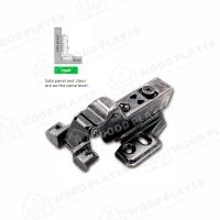 China Zinc Alloy Clip On Soft Close Hinge for Kitchen Cabinets 100 Degree Opening for sale