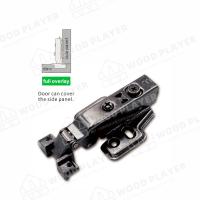 China Zinc Alloy Clip On Soft Close Hinge for Kitchen Cabinets 100 Degree Opening for sale