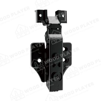 China 22-28mm Thick Aluminum Frame Soft Close Hydraulic Hinge 100 Degree Clip-on Cabinet Hinge for sale