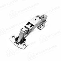 China Soft Close Hydraulic 165 Degree Cabinet Hinge 35mm Cup Nickel Plated for sale