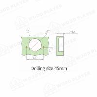 China 165 Degree Soft Close Kitchen Cabinet Hinge 35mm Cup Nickel Plated Furniture Hardware for sale
