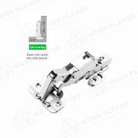 China 165 Degree Soft Close Kitchen Cabinet Hinge 35mm Cup Nickel Plated Furniture Hardware for sale