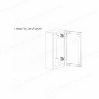 China 270 Degree Soft Close Pivot Hinge for Cabinet Doors 35mm Door Thickness Zinc Alloy for sale