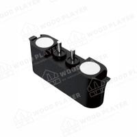 China 270 Degree Soft Close Pivot Hinge for Cabinet Doors 35mm Door Thickness Zinc Alloy for sale