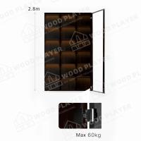 China 270 Degree Soft Close Pivot Hinge for Cabinet Doors 35mm Door Thickness Zinc Alloy for sale
