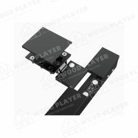 China 270 Degree Soft Close Pivot Hinge for Cabinet Doors 35mm Door Thickness Zinc Alloy for sale