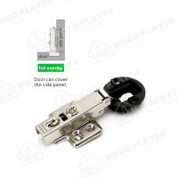 China Nickel Plated 11.3mm Depth Soft Close Hidden Cabinet Hinge 35mm Cup Furniture Hardware for sale