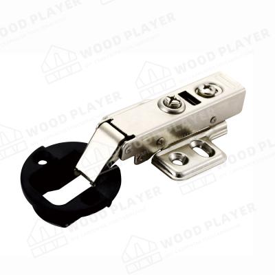 China Nickel Plated 11.3mm Depth Soft Close Hidden Cabinet Hinge 35mm Cup Furniture Hardware for sale